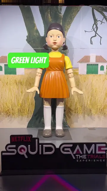 Trying Squid Game red light green light in real life