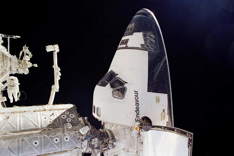First Native American astronaut recalls historic spacewalk during Fort ...