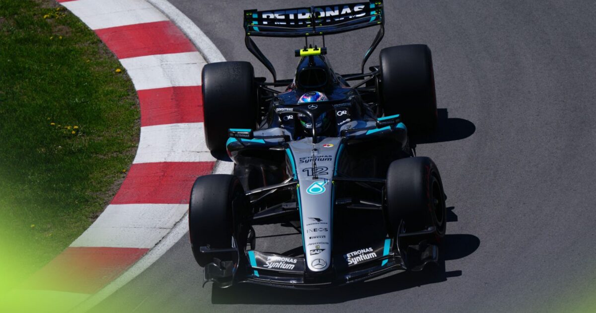 Canadian Grand Prix: Kimi Antonelli fastest as George Russell hits the wall