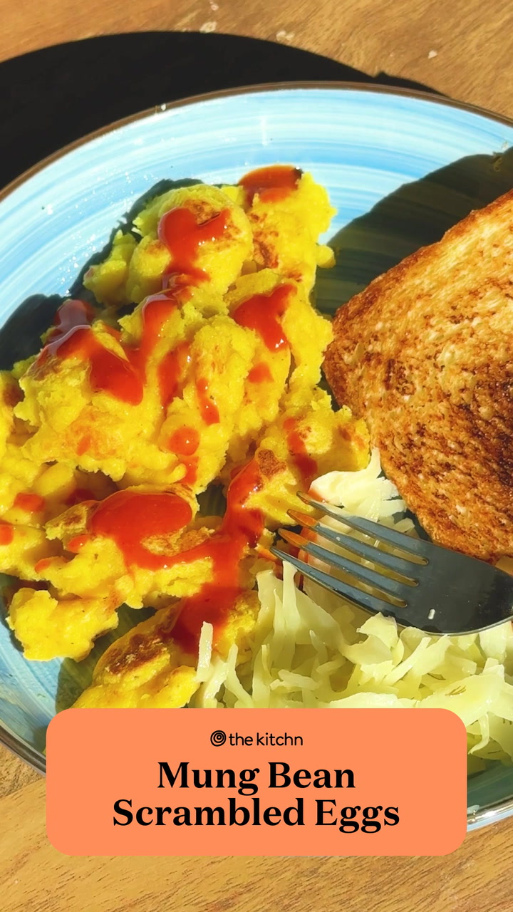 How to make mung bean scrambled eggs
