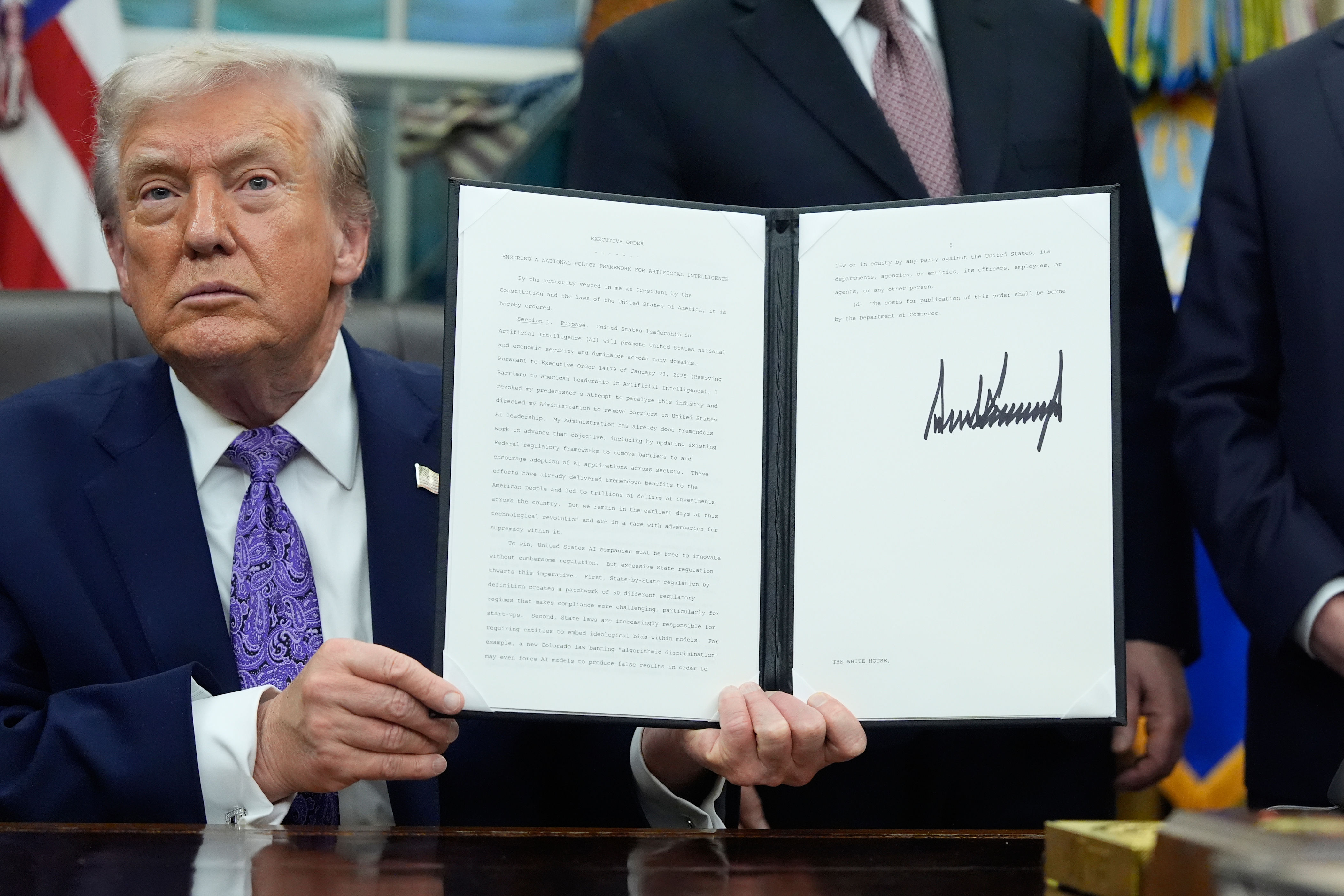 For Politico readers: Trump's unsigned AI executive order