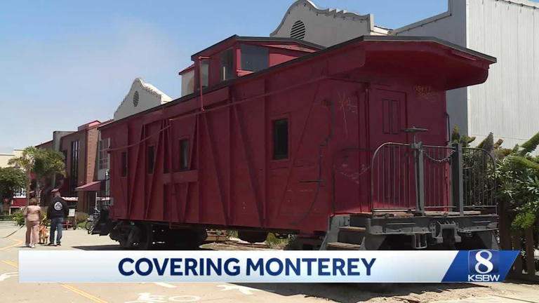 Historic Monterey red train car ordered removed after lease violations ...