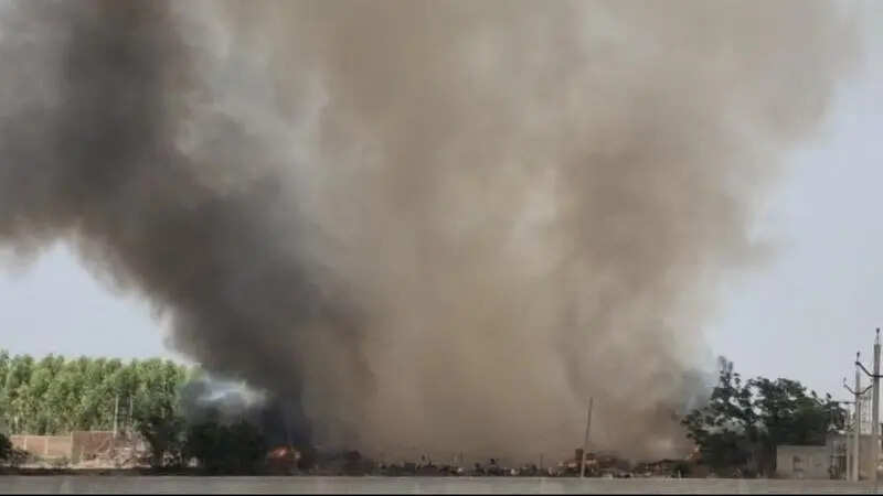 Fire breaks out at municipal dumpsite in Barnala