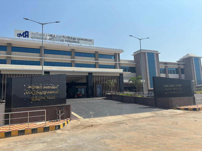 ₹414 crore Arignar Anna bus terminus at Kuthambakkam on hold; awaits a ...