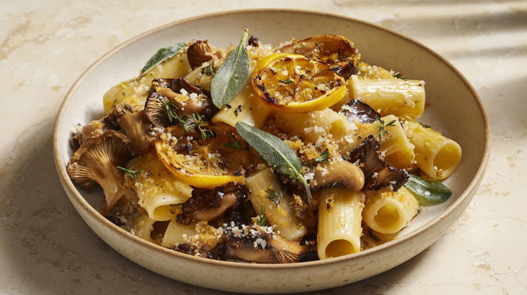 Ja, die Zitrone muss bei dieser Pasta geröstet werden!