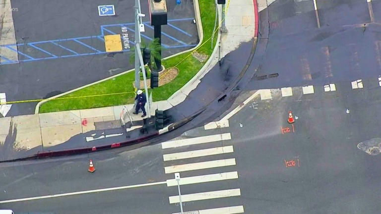 Broken pipeline spills crude oil into LA River in East Los Angeles