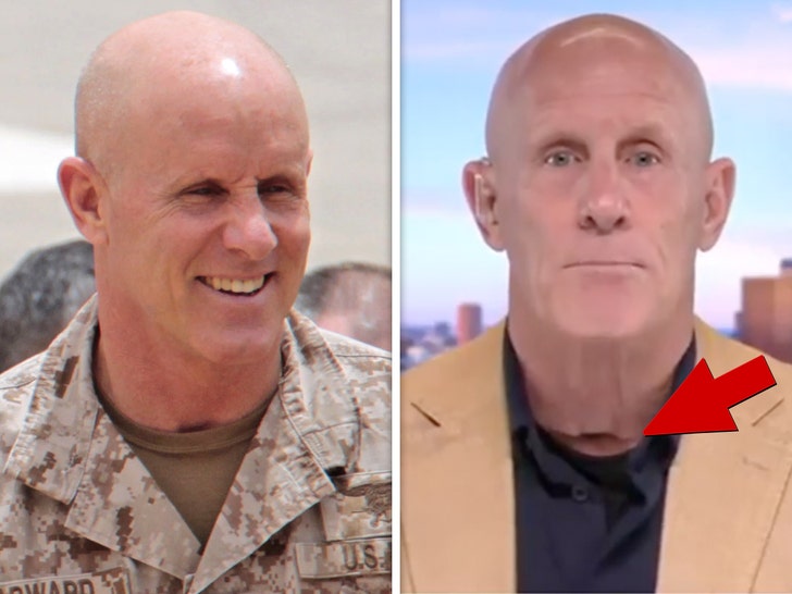 Admiral's Fox News appearance sparks questions about possible mask
