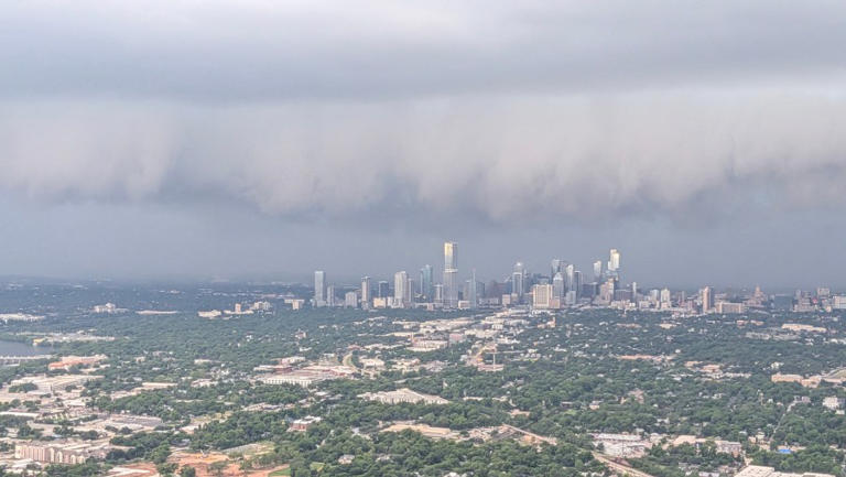 Photos: Viewers capture storm clouds, lightning, rainbows in Central Texas