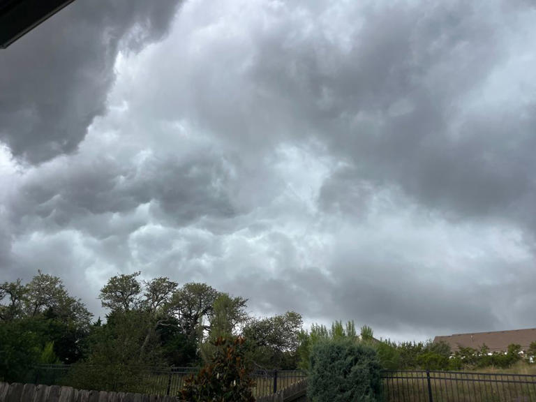 Photos: Viewers capture storm clouds, lightning, rainbows in Central Texas