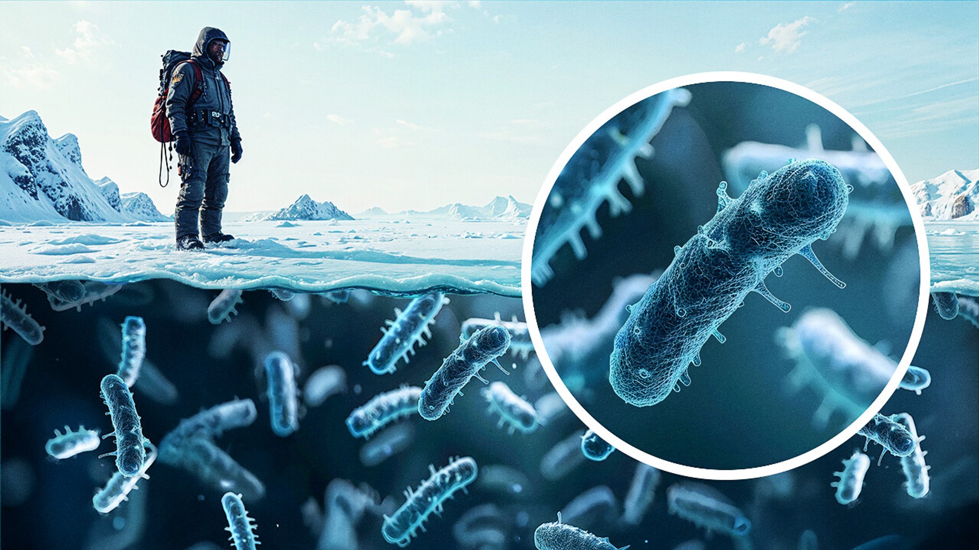 Une découverte fascinante sous la glace de l'Antarctique!