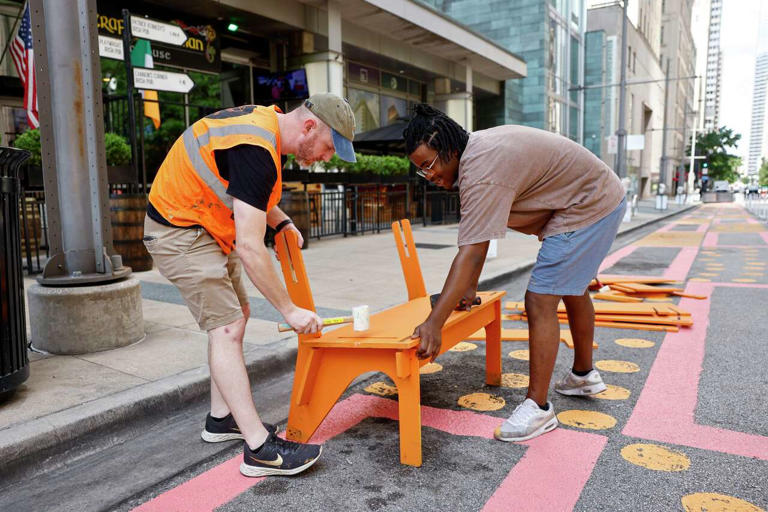 Better Block transforming downtown Dallas into temporary urban ...