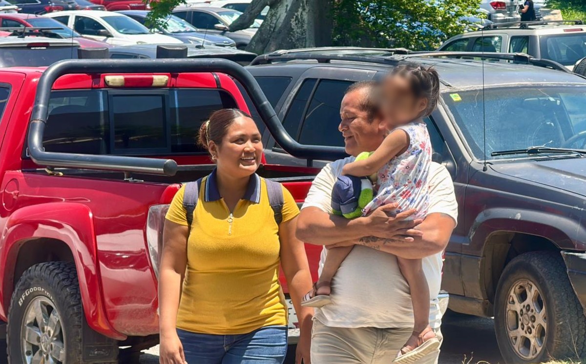“Mis lágrimas ahora son de felicidad”: madre recupera a su hija Sofía