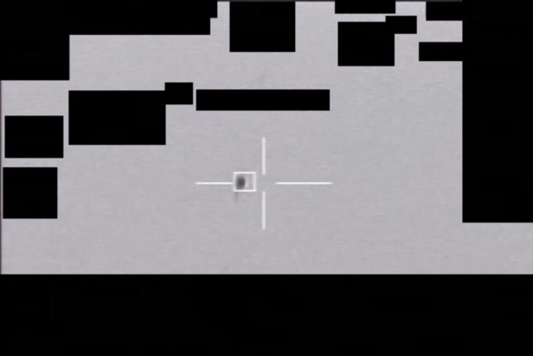 Explosive video of US fighter jet shooting down UFO over Michigan ...