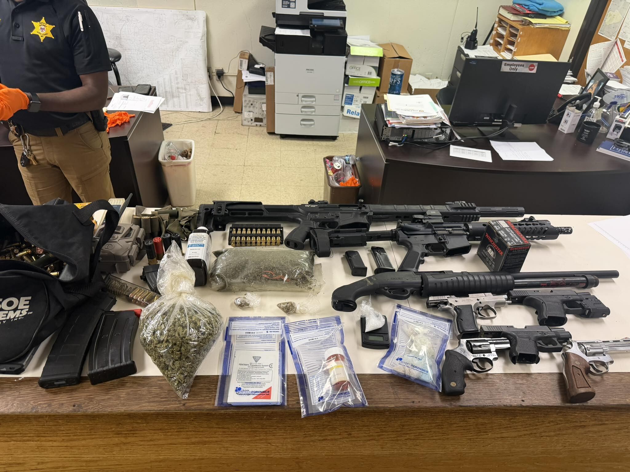 Three arrested after large drug and gun bust in Yazoo City