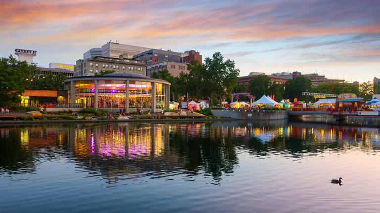 Spokane's 'Jewel of downtown' is a Washington river park with America's ...
