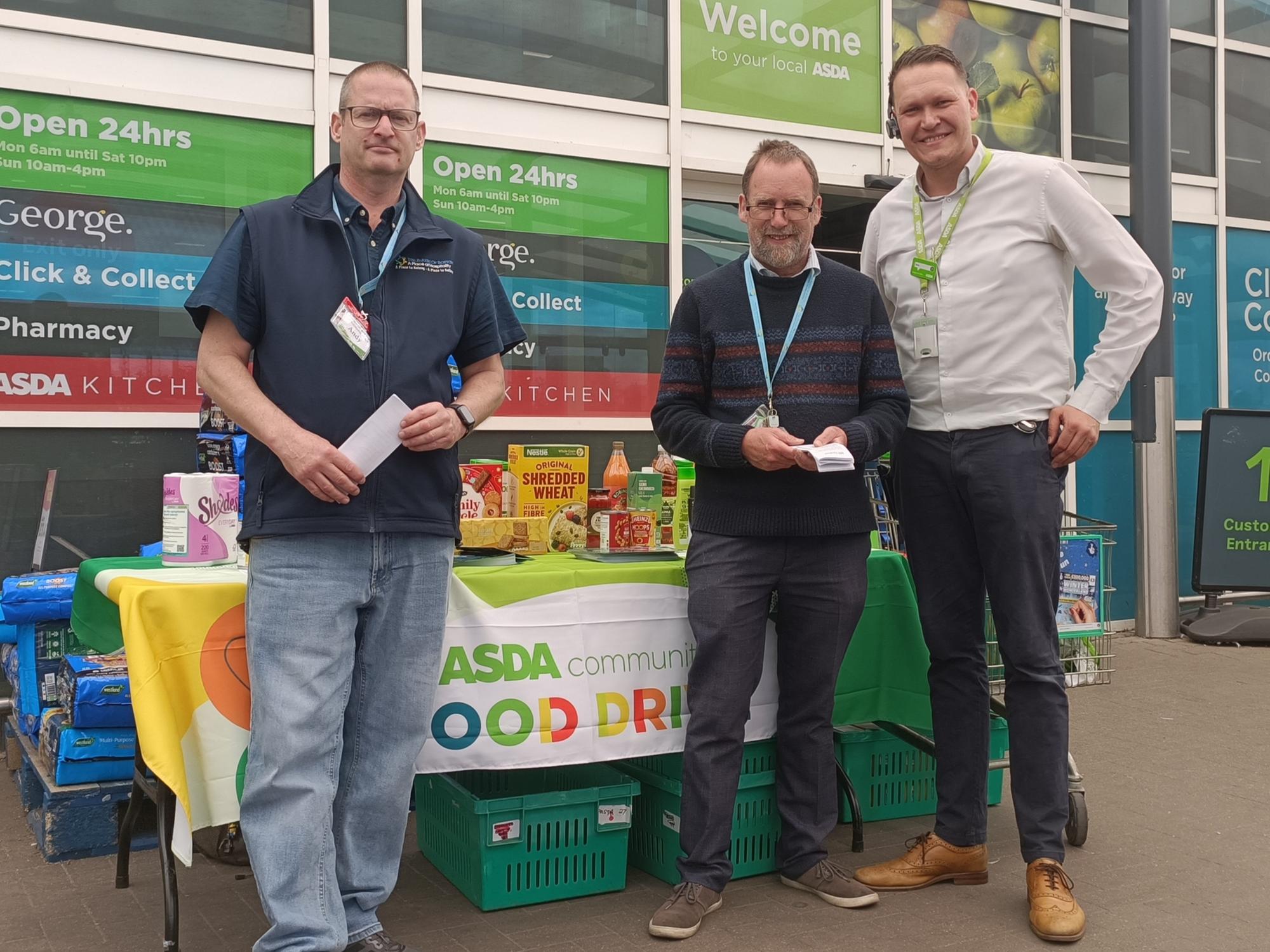 'Truly grateful' - Supermarket customers donate 650kg of goods to food ...