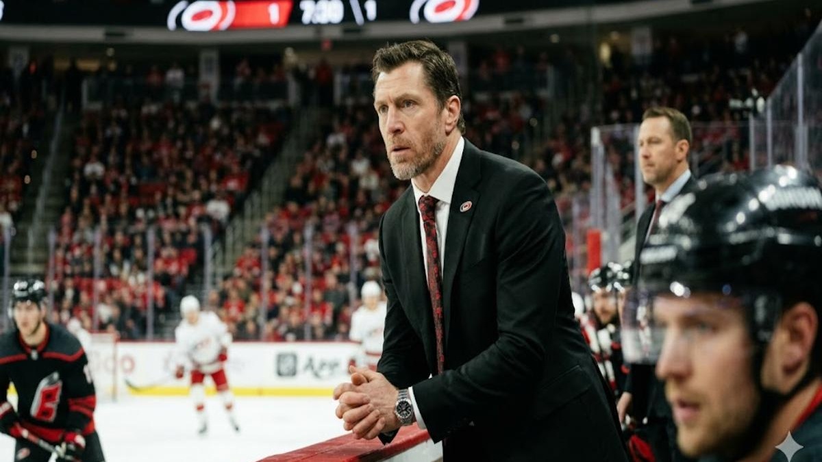 Rod Brindamour sends honest message after Hurricanes crumble in Game 1 ...