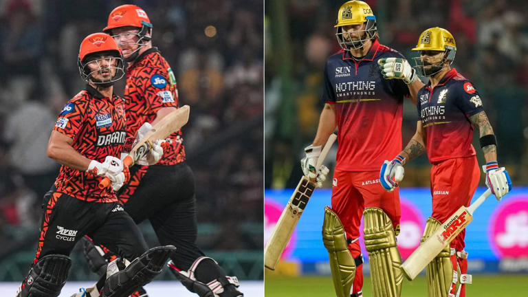 SRH vs RCB score live, IPL 2026: Blockbuster battle for top two playoff ...