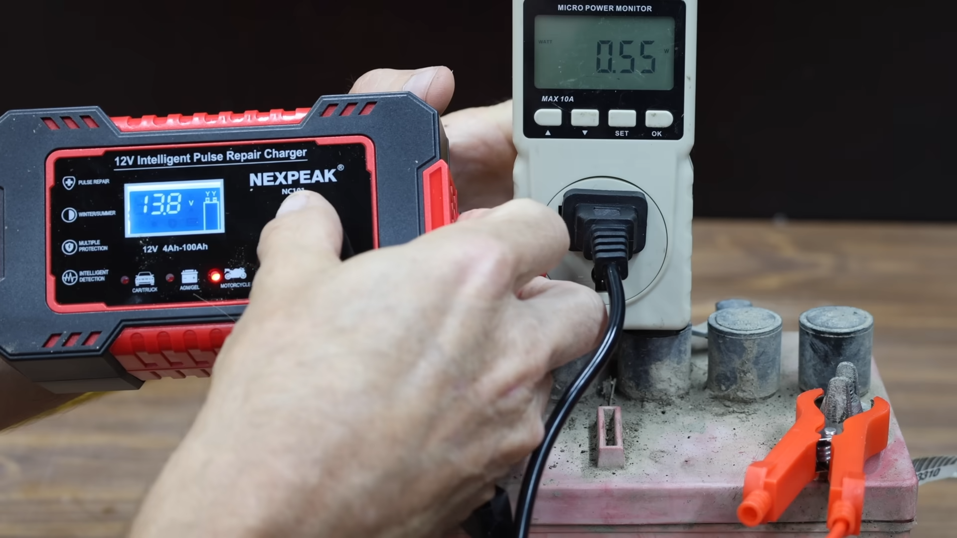 This video shows which car battery charger actually stood out
