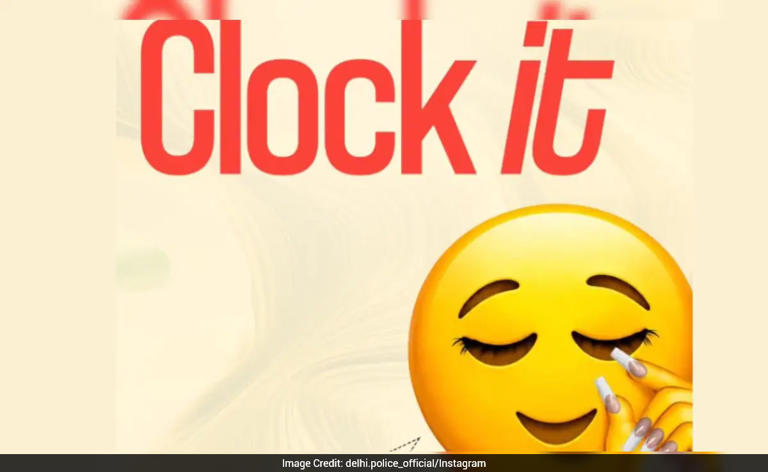 Delhi Police joins Gen Z 'Clock It' trend with cyber safety message