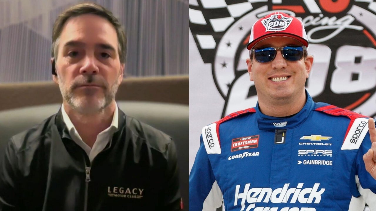 Jimmie Johnson remembers Kyle Busch as a "spirited, ruthless competitor ...