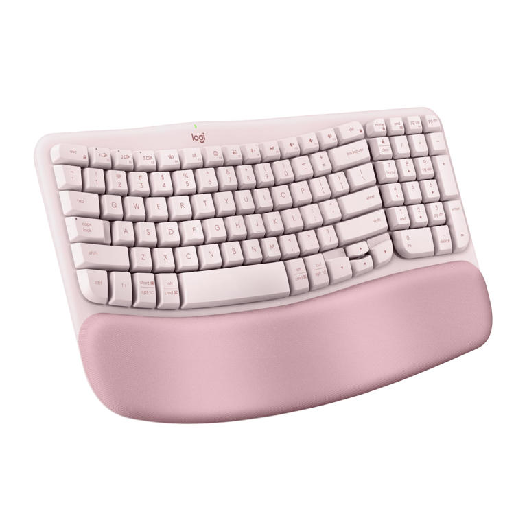 The Logitech Wave Keys Helps You Feel at Home on an Ergonomic Keyboard