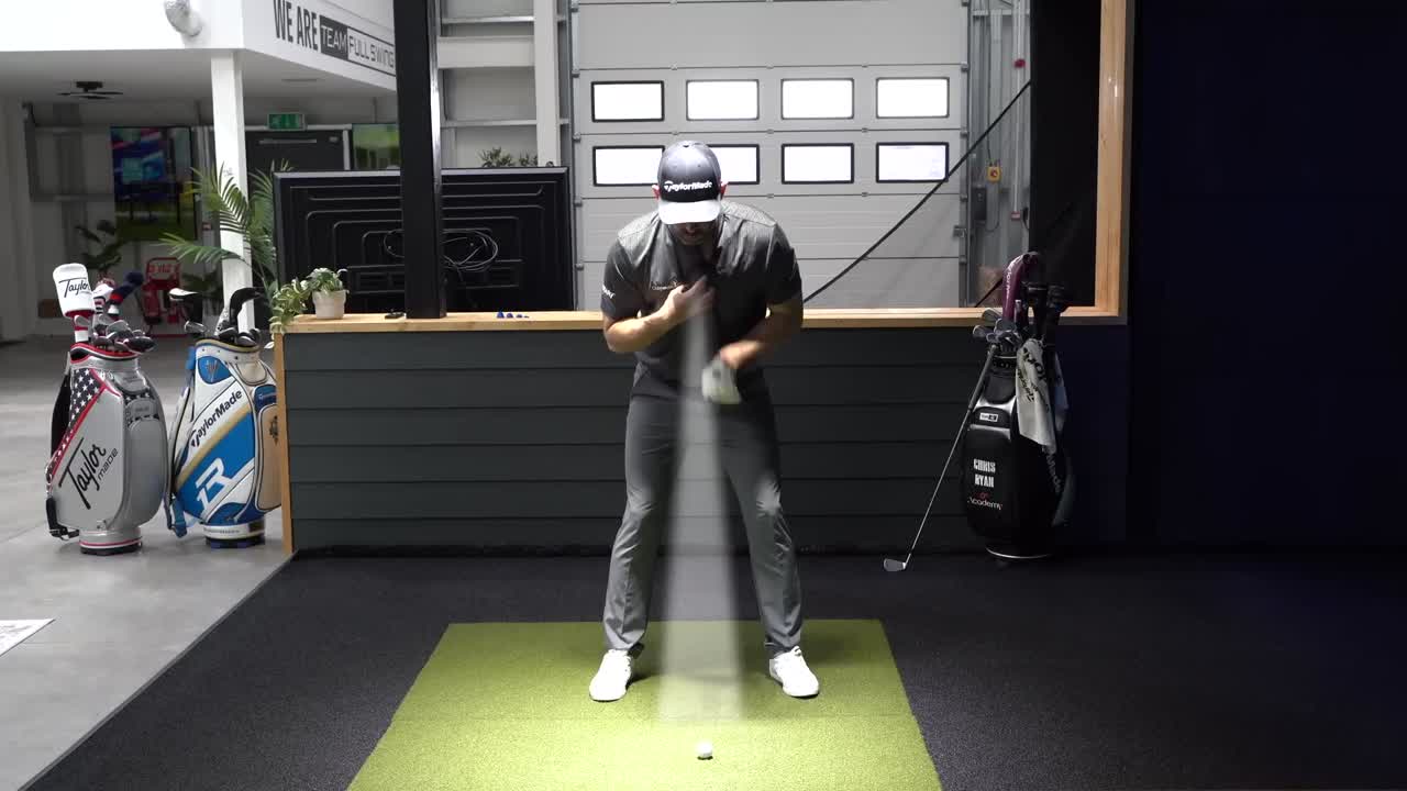 Watch how to improve your iron game using the torch technique