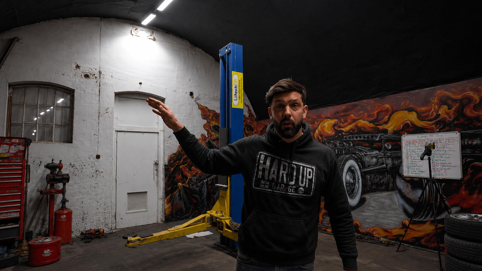 Building my dream workshop inside an old fort