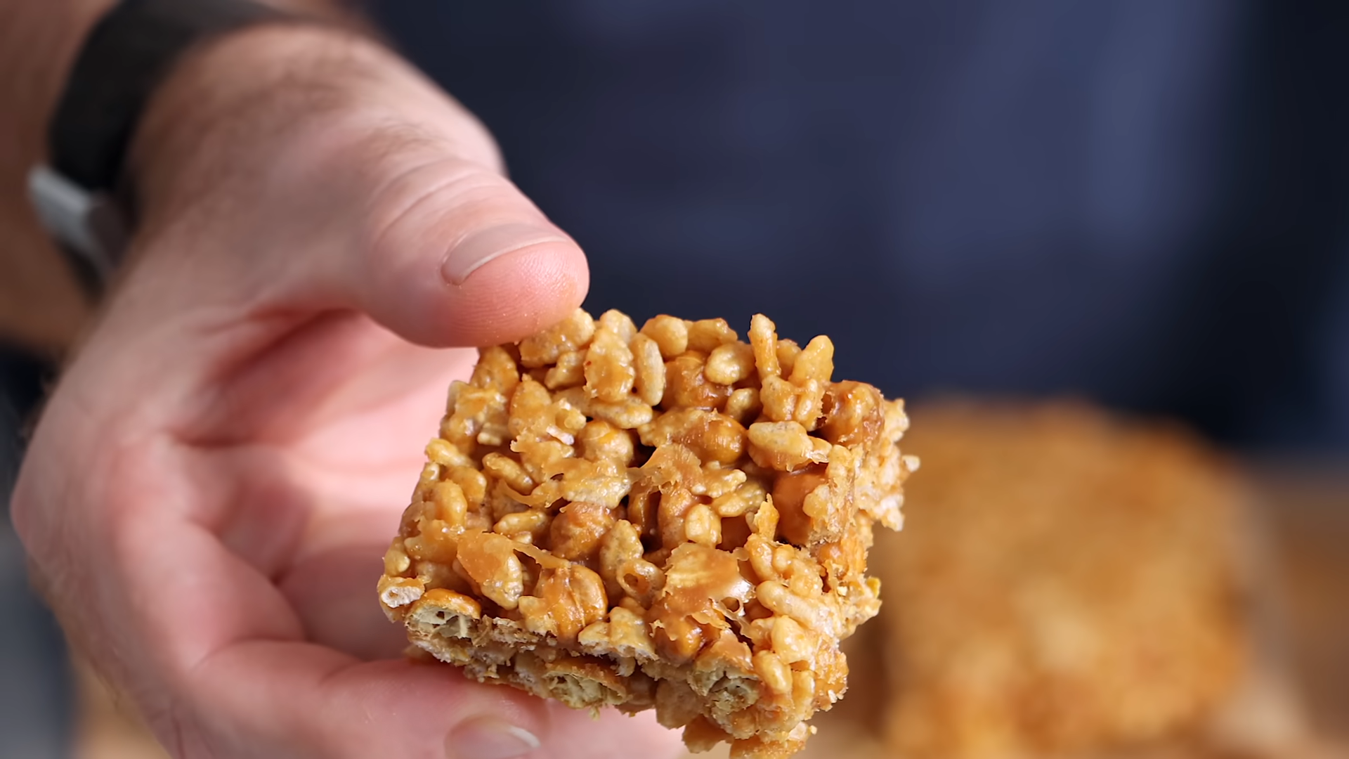 Watch how to make a peanut butter snack that feels like candy