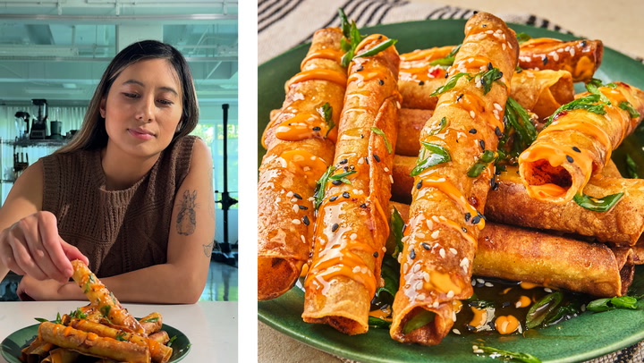 How to make crab rangoon taquitos