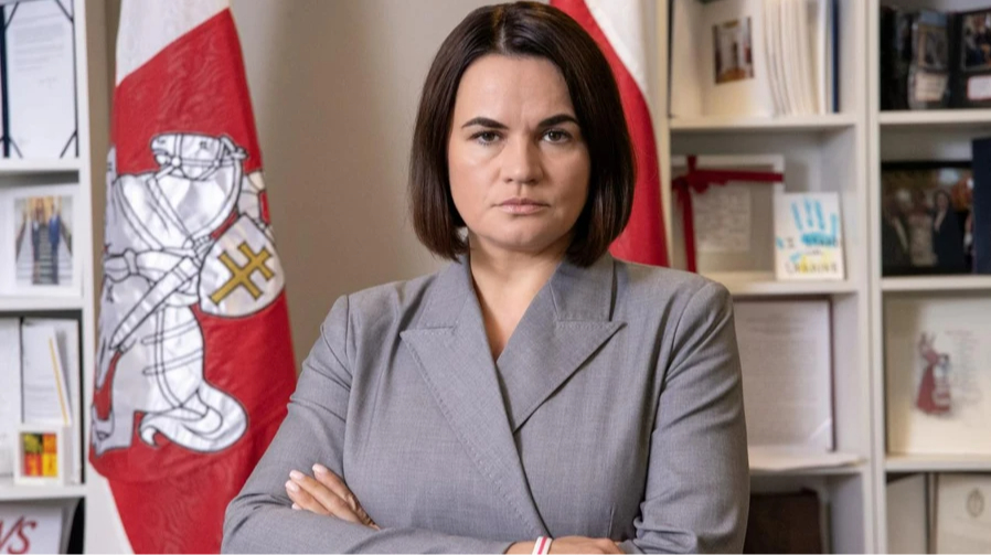Ukraine's foreign minister says Belarusian opposition leader Sviatlana ...