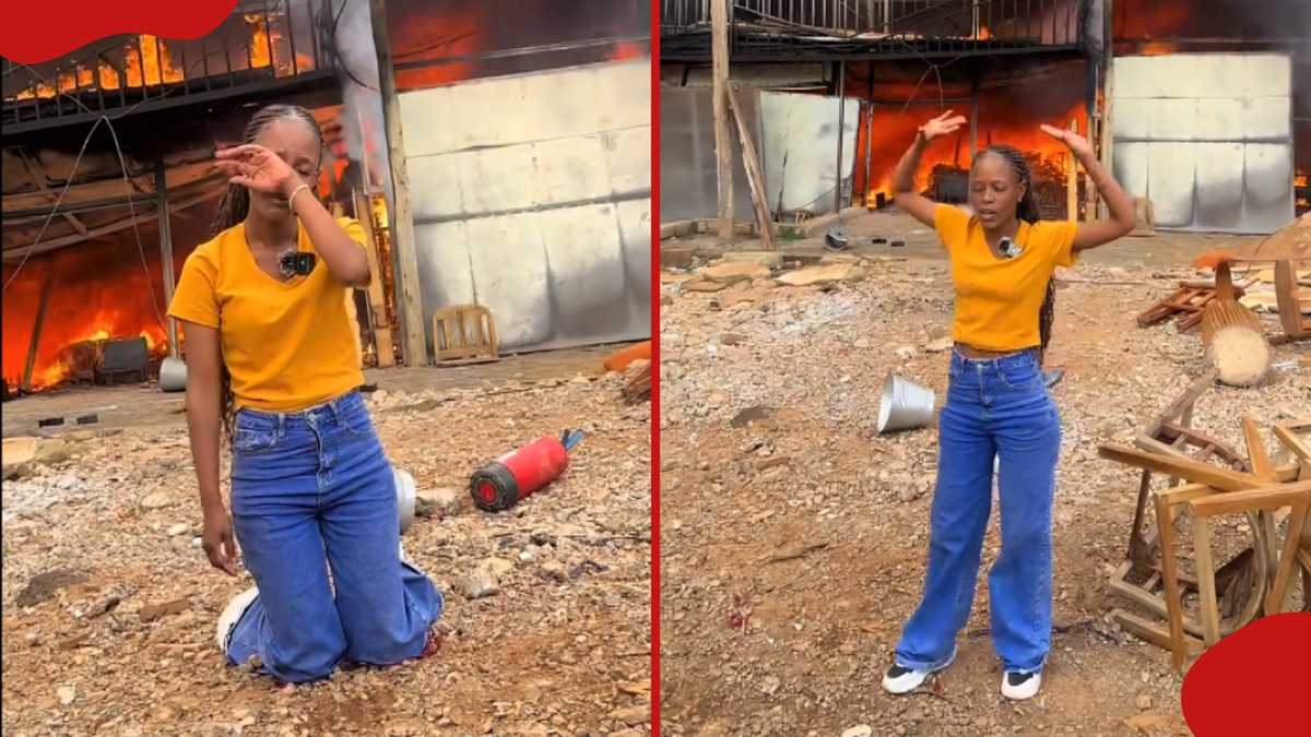Nairobi lady breaks down as KSh 12m business goes up in flames ...