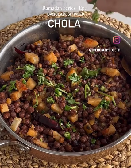 Kala chana bhuna recipe 🥘🔥 rich, spicy, and full of bold desi flavors