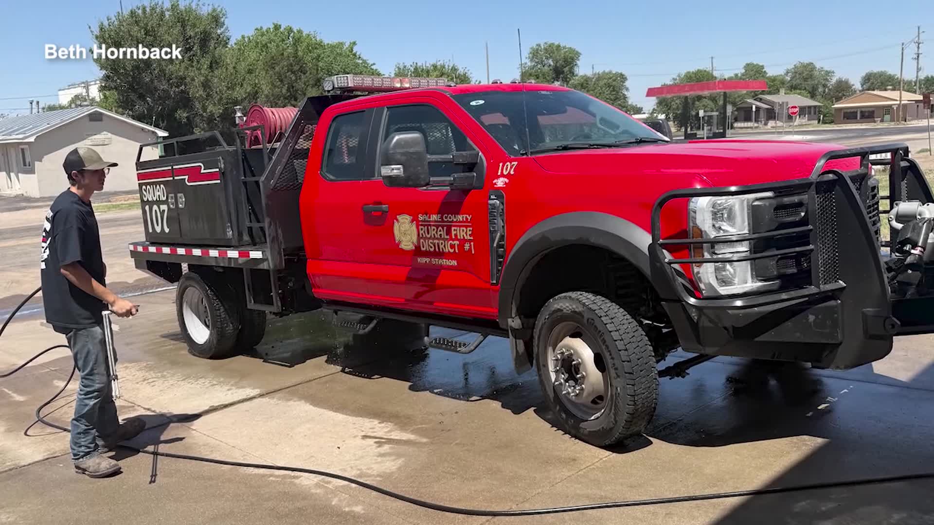 How four aspiring firefighters helped their heroes during Kansas wildfires
