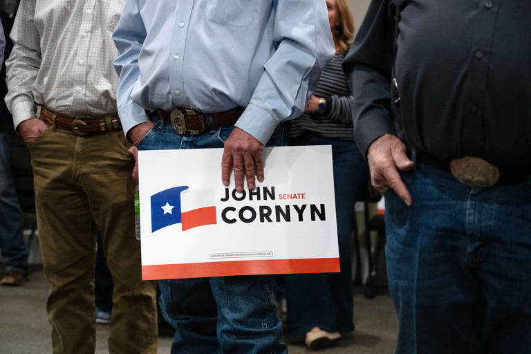 Paxton makes his final pitch in the Texas Senate race against Cornyn ...