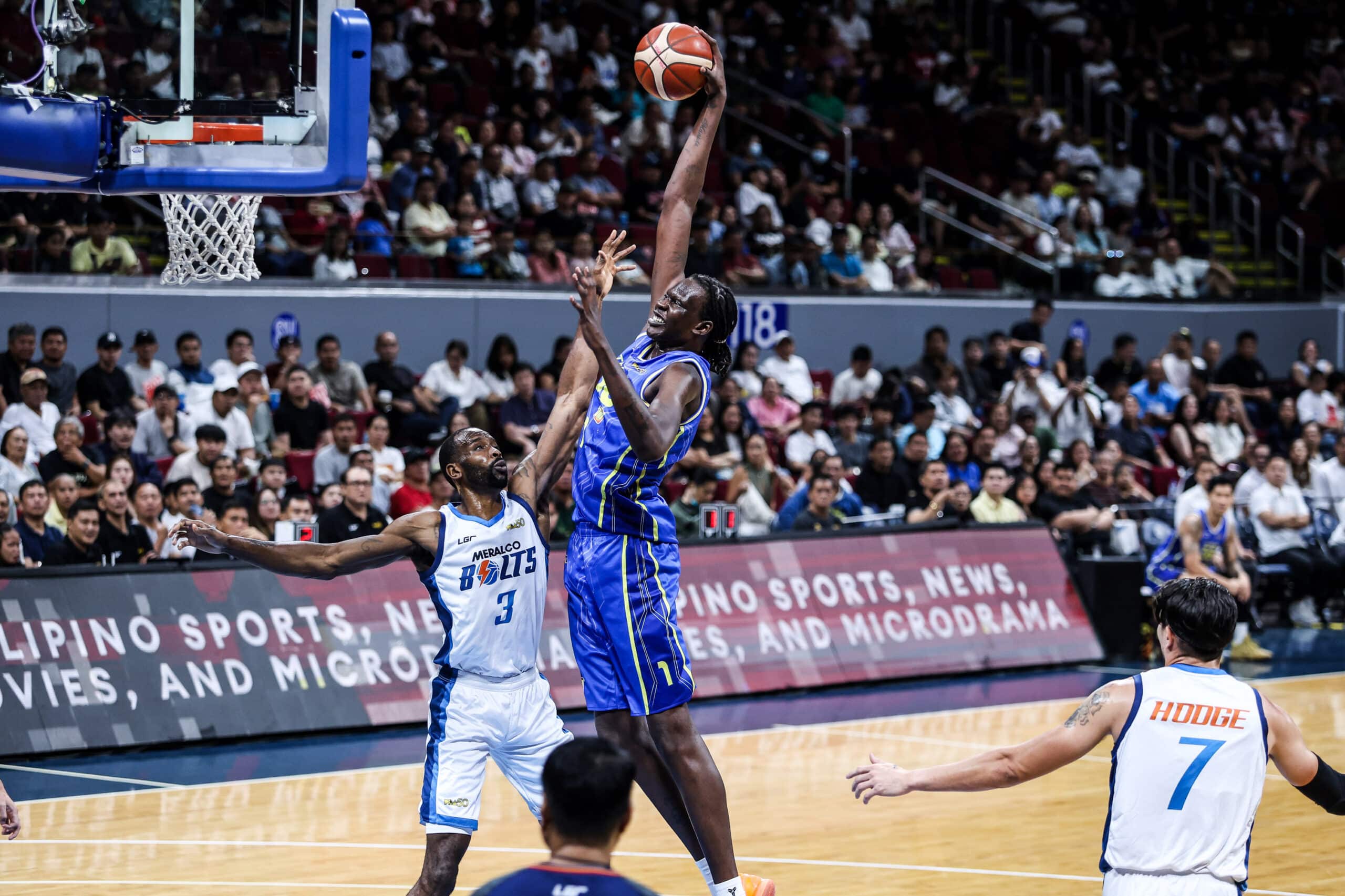 PBA: Meralco sends well wishes to injured TNT import Bol Bol