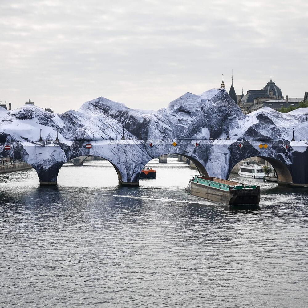 Hommage an Christo und Jeanne-Claude: Streetart-Künstler JR verhüllt ...