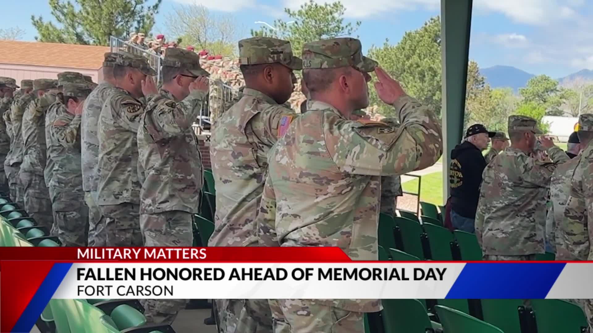 Fort Carson remembers fallen soldiers