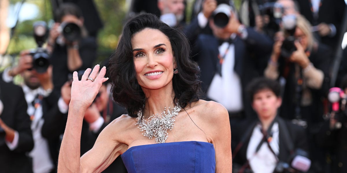 Corto y con ondas: así es el corte radical de pelo de Demi Moore que ...