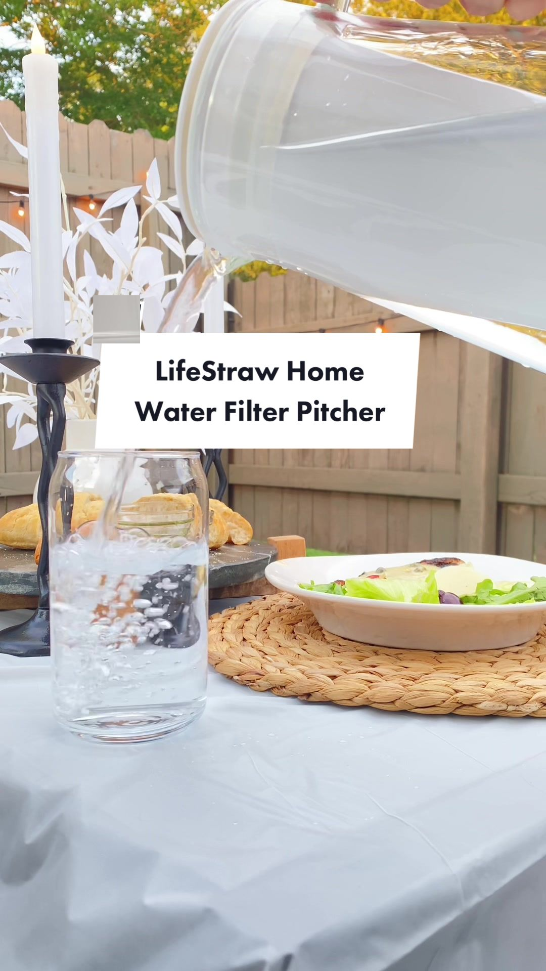 Why this LifeStraw pitcher is perfect for patio and kitchen