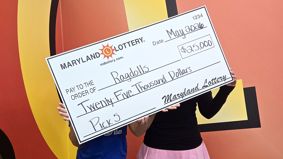 Prince Frederick woman claims $25,000 lottery prize