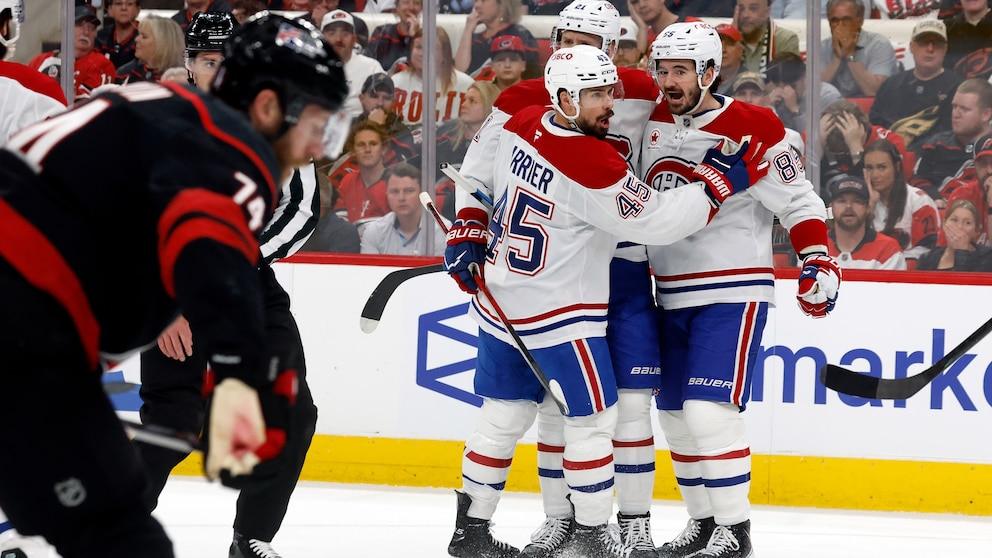 First period offensive explosion leads Habs to convincing win in game 1