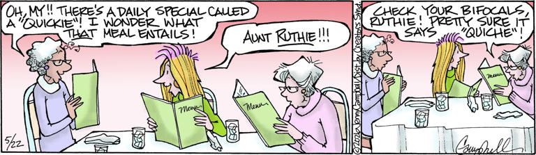 The latest comic strips from the Creators Syndicate (5/22)