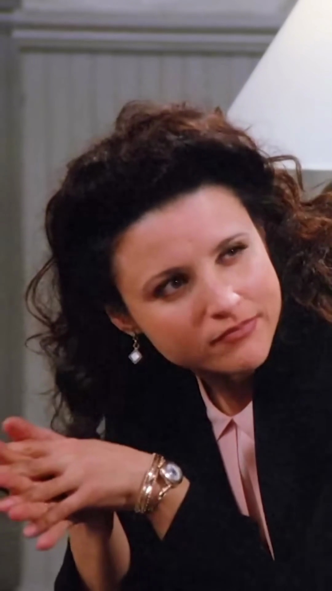 Elaine's limited access theory on Seinfeld