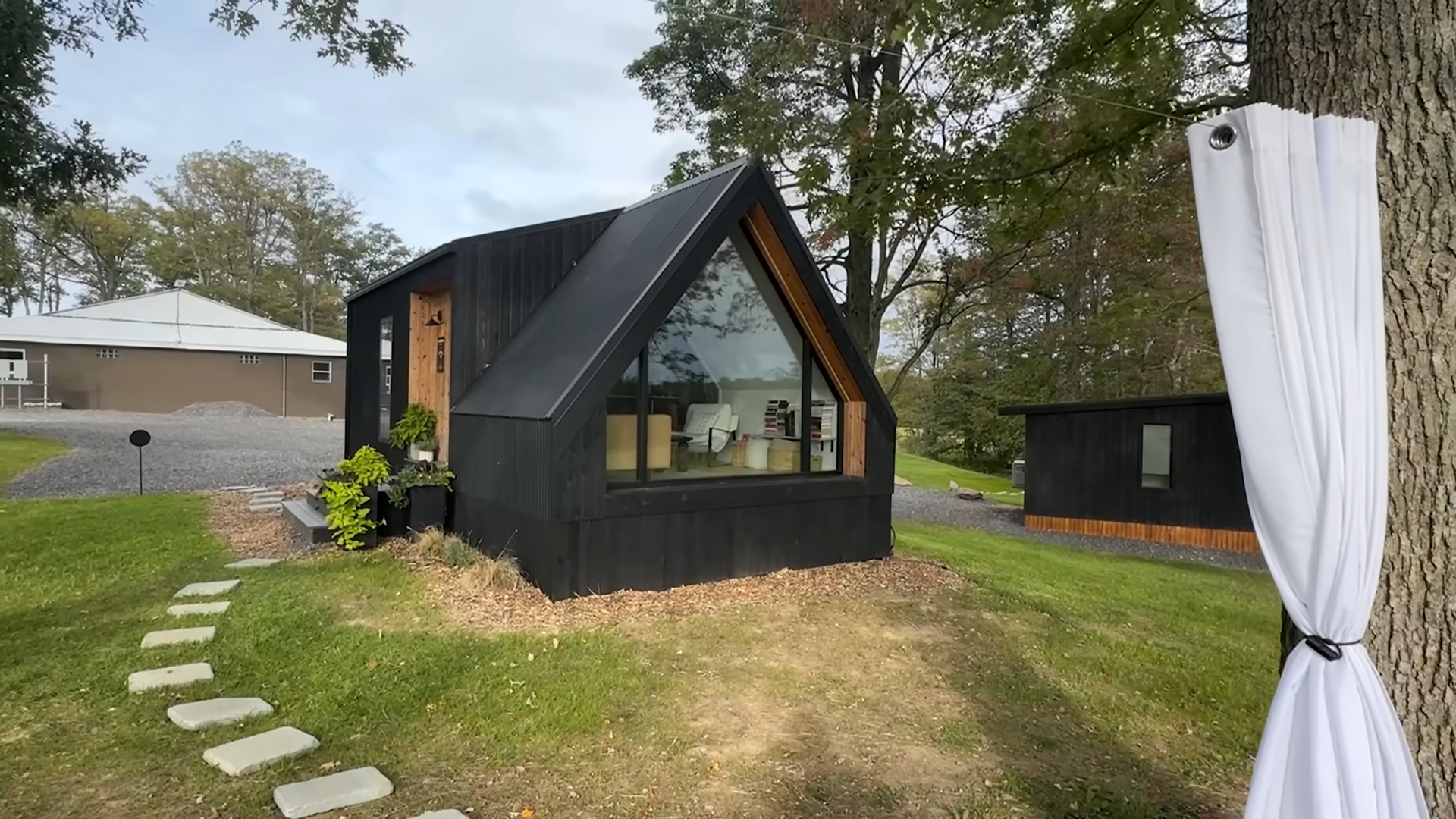 A-frame by Zook Cabins | 1 bed, 1 bath tiny house tour