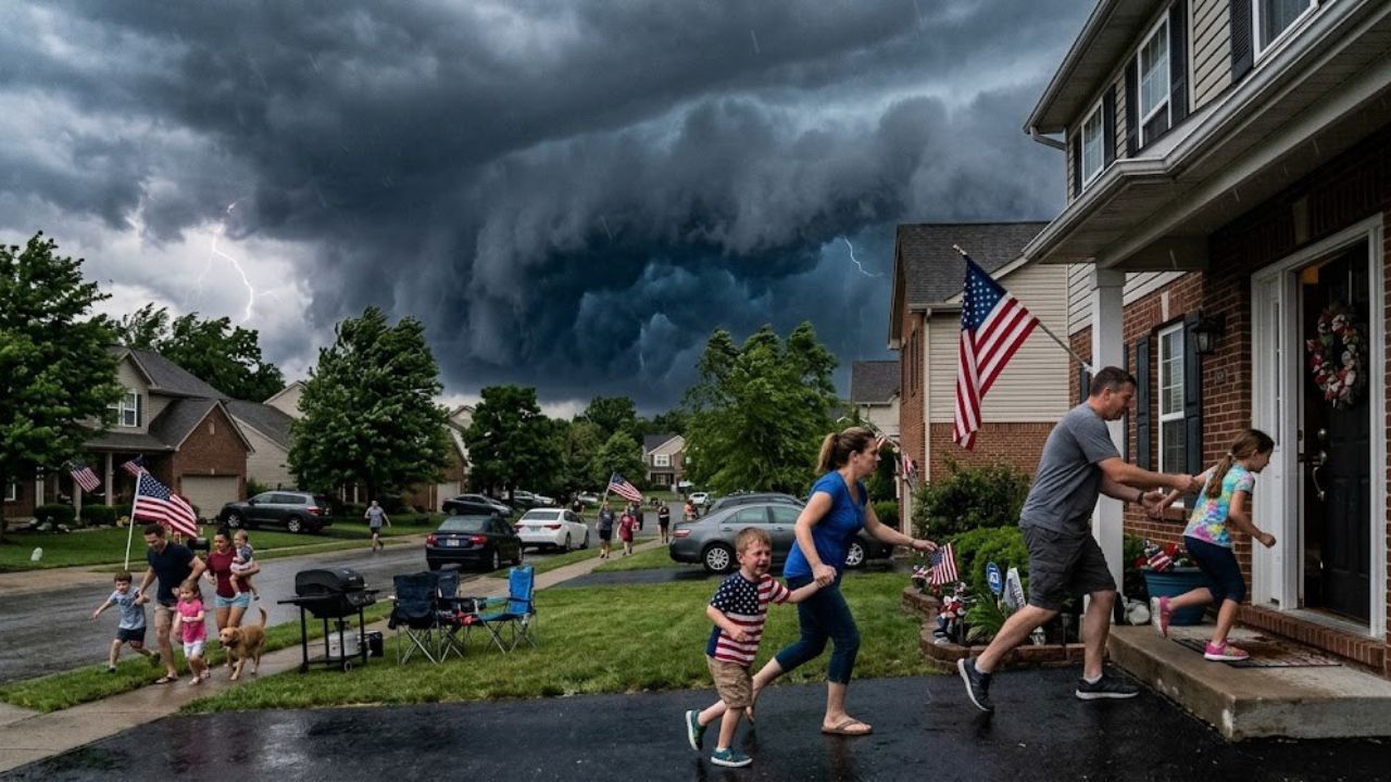 Monster storm system set to ruin Memorial Day for 20 states