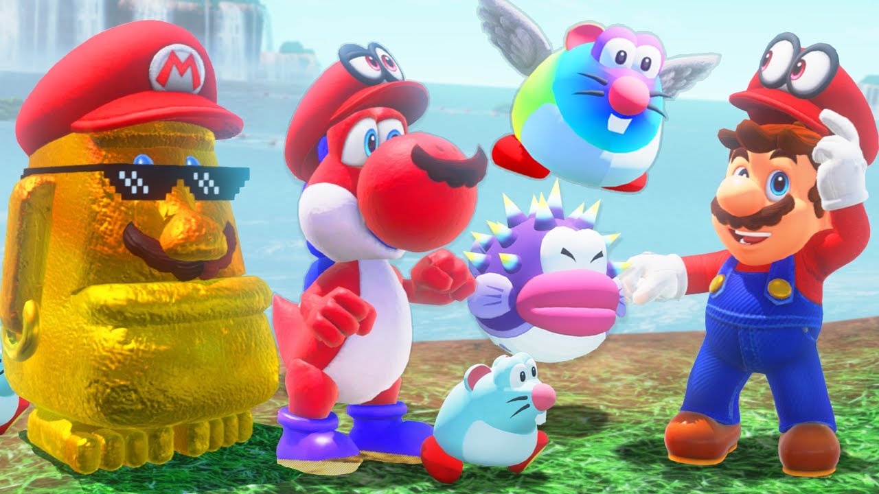Exploring what happens when you add custom enemies to Mario Odyssey