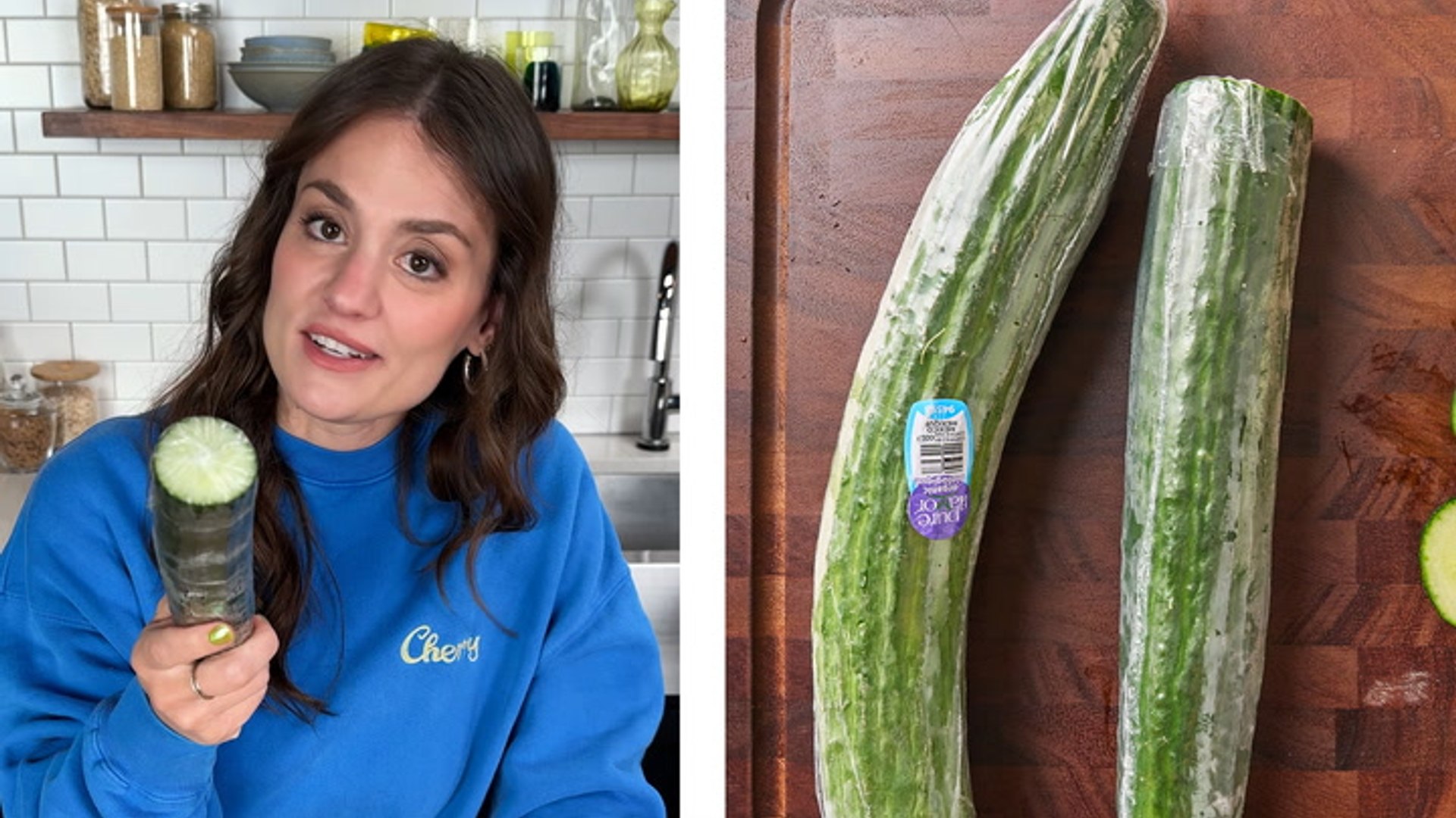 Cucumber storage hack
