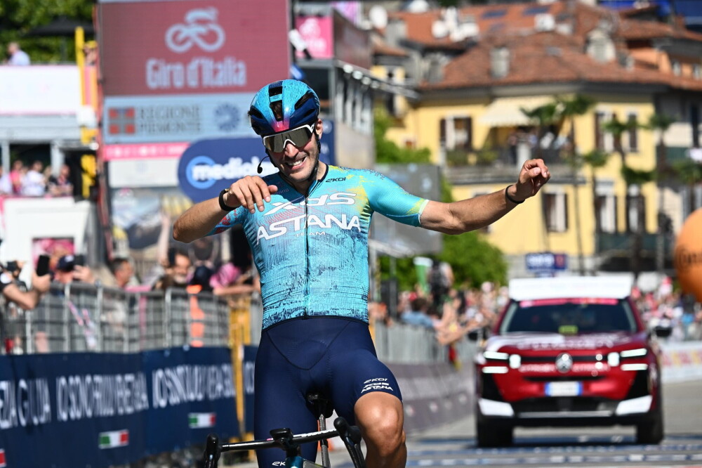 Giro d'Italia - Bettiol wygrał 13. etap, Eulalio wciąż liderem