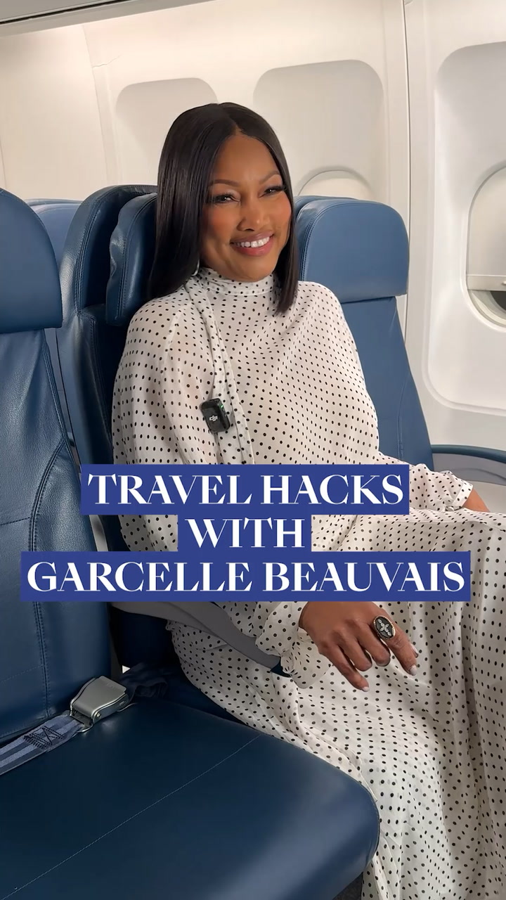 Travel hacks with Garcelle Beauvais